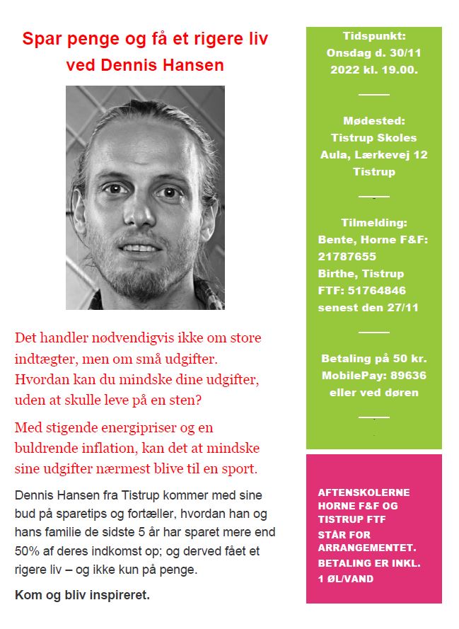 FTF-Spar penge og få et rigere liv